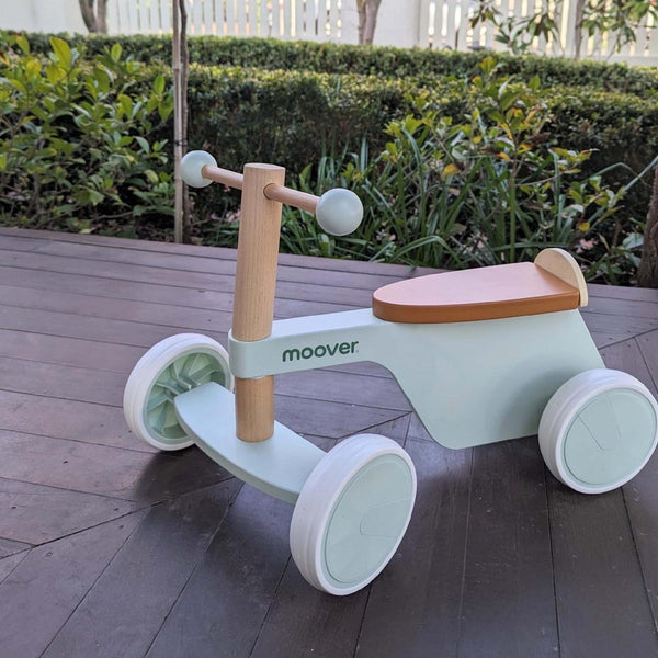 Moover Toys Essentials Ride On Bike Green | Baby Village