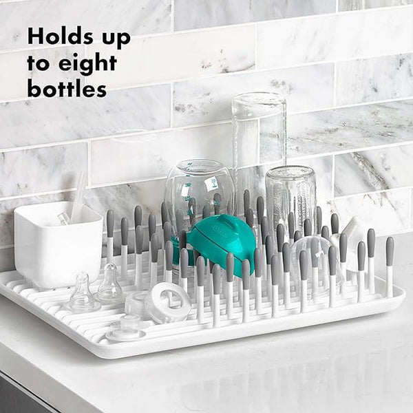 Oxo Tot Bottle Drying Rack Grey | Baby Village