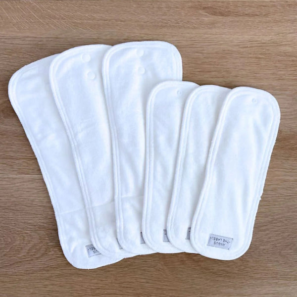 Angus The Label Modern Cloth Nappy Inserts 3pk | Baby Village