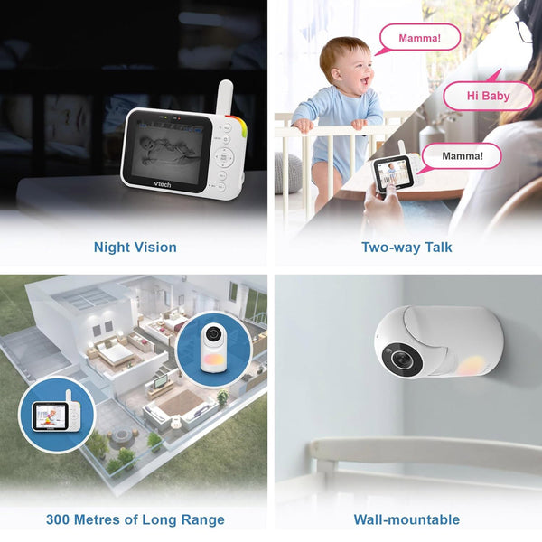 Vtech BM3900N Pan & Tilt Video & Audio Baby Monitor | Baby Village