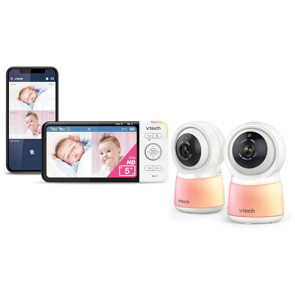 Vtech RM5754HDV2 2 Camera HD Video Monitor With Remote Access | Baby ...
