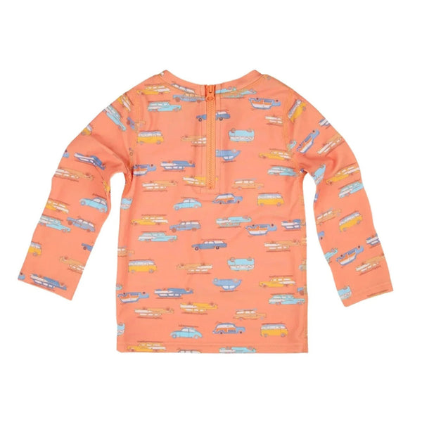 Toshi Swim Baby Rashie L/S Classic/Surfs Up | Baby Village