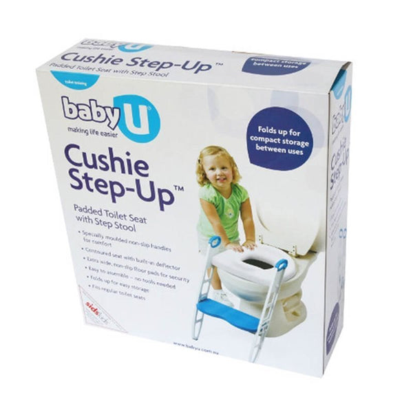 Baby U Cushie Step Up Stool Toilet Seat | Baby Village